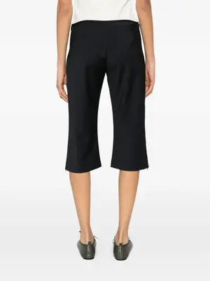 Paloma Wool Lumieti Pinstripe Capri Pants - Black