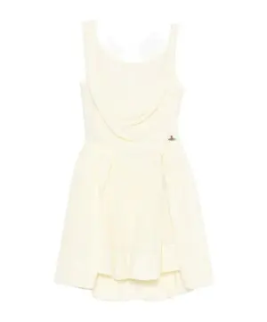 VIVIENNE WESTWOOD Sleeveless Draped Mini Dress - No
