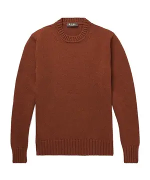 Loro Piana Long-sleeved Sweater - Brown