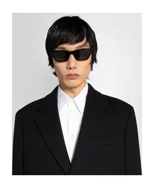 Bottega Veneta Single-breasted Wool Coat