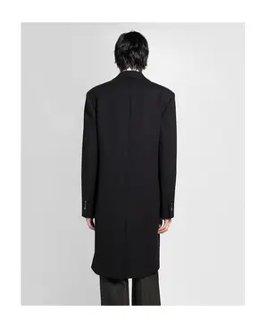 Bottega Veneta Single-breasted Wool Coat