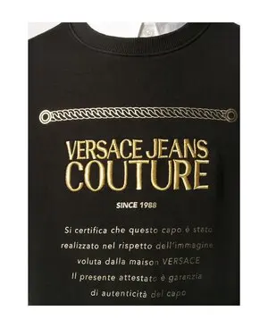 Versace Embroidered Logo Sweatshirt