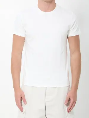 Dior Logo-embroidered T-shirt - White