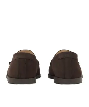 Emporio Armani Classic Slip-on Loafers With Embossed Logo