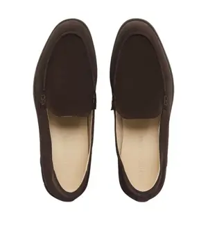 Emporio Armani Classic Slip-on Loafers With Embossed Logo