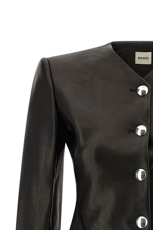 Khaite Nara Leather Jacket