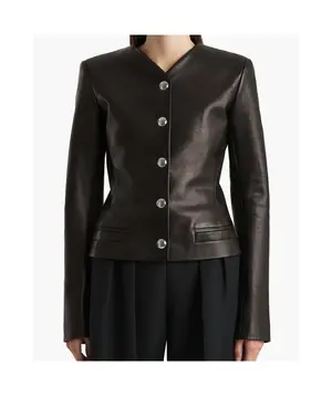 Khaite Nara Leather Jacket