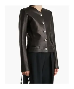 Khaite Nara Leather Jacket