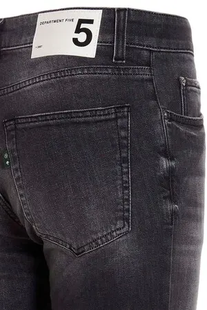DEPARTMENT 5 Slim-leg Jeans With Distressed Effect