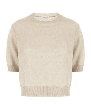 Women's Short Sleeve Sequin Sweaters