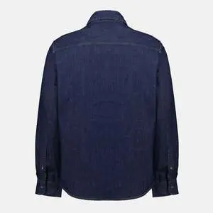 AMI Paris Denim De Coeur Shirt - Indigo