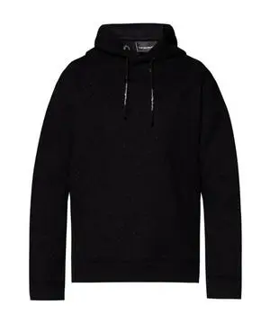 Emporio Armani Logo Embroidered Hooded Sweater