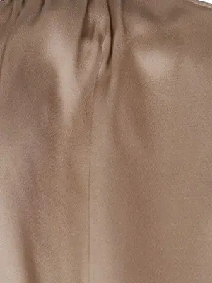 BLUGIRL Sleeveless Top With Drawstring Detail - Nude