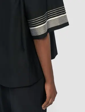 JOSEPH Striped Detail Shirt