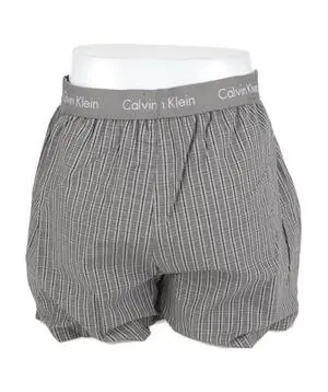 Calvin Klein Striped Underwear - Gray