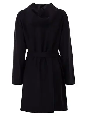 Herno Reversible Belted Hooded Coat