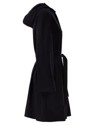 Herno Reversible Belted Hooded Coat