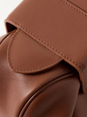 Gabriela Hearst Demi Clutch - Brown