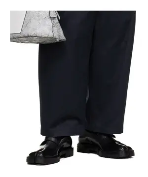 MAISON MARGIELA Tabi County Metal Bicolour Loafers