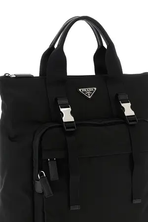 Prada Logo Tote Bag