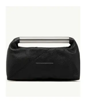 MAISON MARGIELA Japanese Metal-handle Clutch Bag
