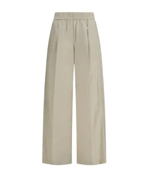 Brunello Cucinelli Elasticated Palazzo Pants - No
