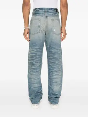 Amiri Belt Loop Jeans - Gray
