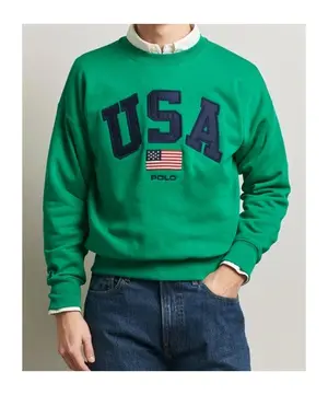 Polo Ralph Lauren Fit Usa Flag Sweatshirt