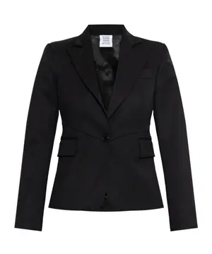 Vetements Button Wool Blazer