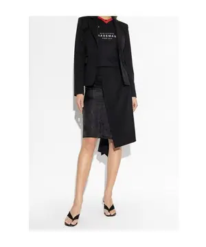 Vetements Button Wool Blazer
