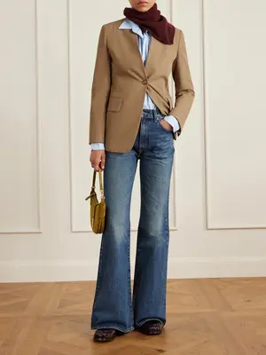 Polo Ralph Lauren Suede Shoulder Bag - Brown