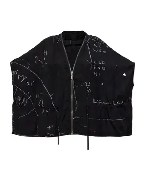 Rick Owens Printed Zip-front Jacket