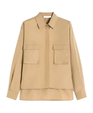 Max Mara Flap-pocket Cotton Shirt