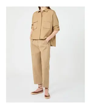Max Mara Flap-pocket Cotton Shirt