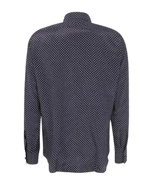 TOM FORD Polka Dot Shirt - Black
