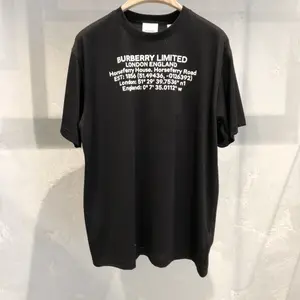 Burberry Location Print T-shirt