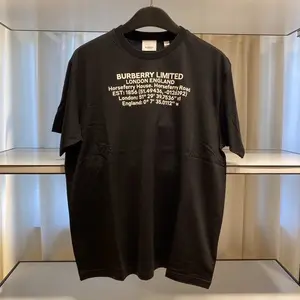 Burberry Location Print T-shirt