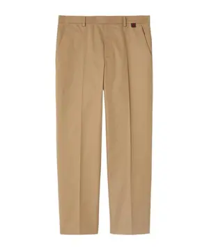 Gucci Twill Detailed Pants - Beige