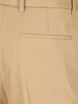 Gucci Twill Detailed Pants - Beige