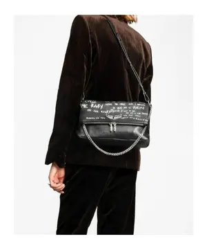 Zadig&Voltaire Rocky Ii Graffiti Bag