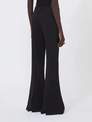 Sportmax Belt-loop Trousers - Black