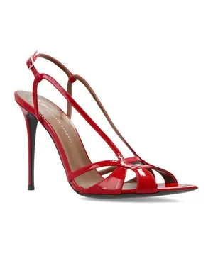 GIUSEPPE ZANOTTI Pointed Toe Slingback Heeled Sandals