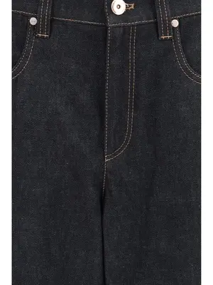 Brunello Cucinelli Belt Loop Jeans - Black