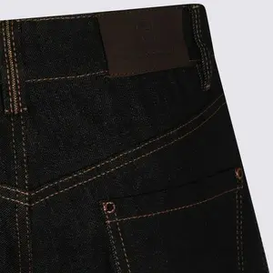 Brunello Cucinelli Belt Loop Jeans - Black