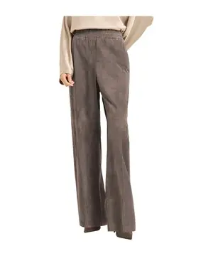 Brunello Cucinelli Suede Trousers