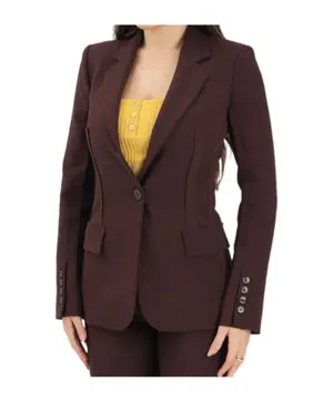 Elisabetta Franchi Single-breasted Fitted Blazer