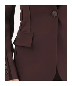 Elisabetta Franchi Single-breasted Fitted Blazer
