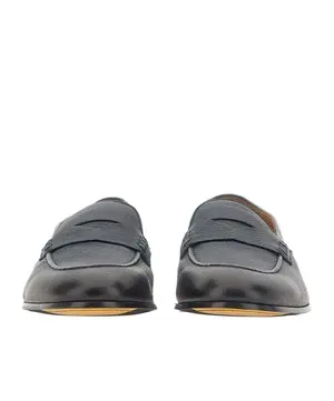 DOUCAL'S Leather Penny Loafers