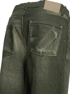 Our Legacy Digital Aurora Wide-leg Jeans - Digital Black