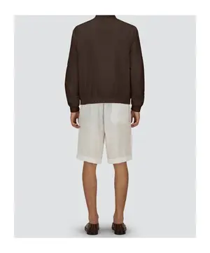 Herno Button-up Bomber Jacket - Brown